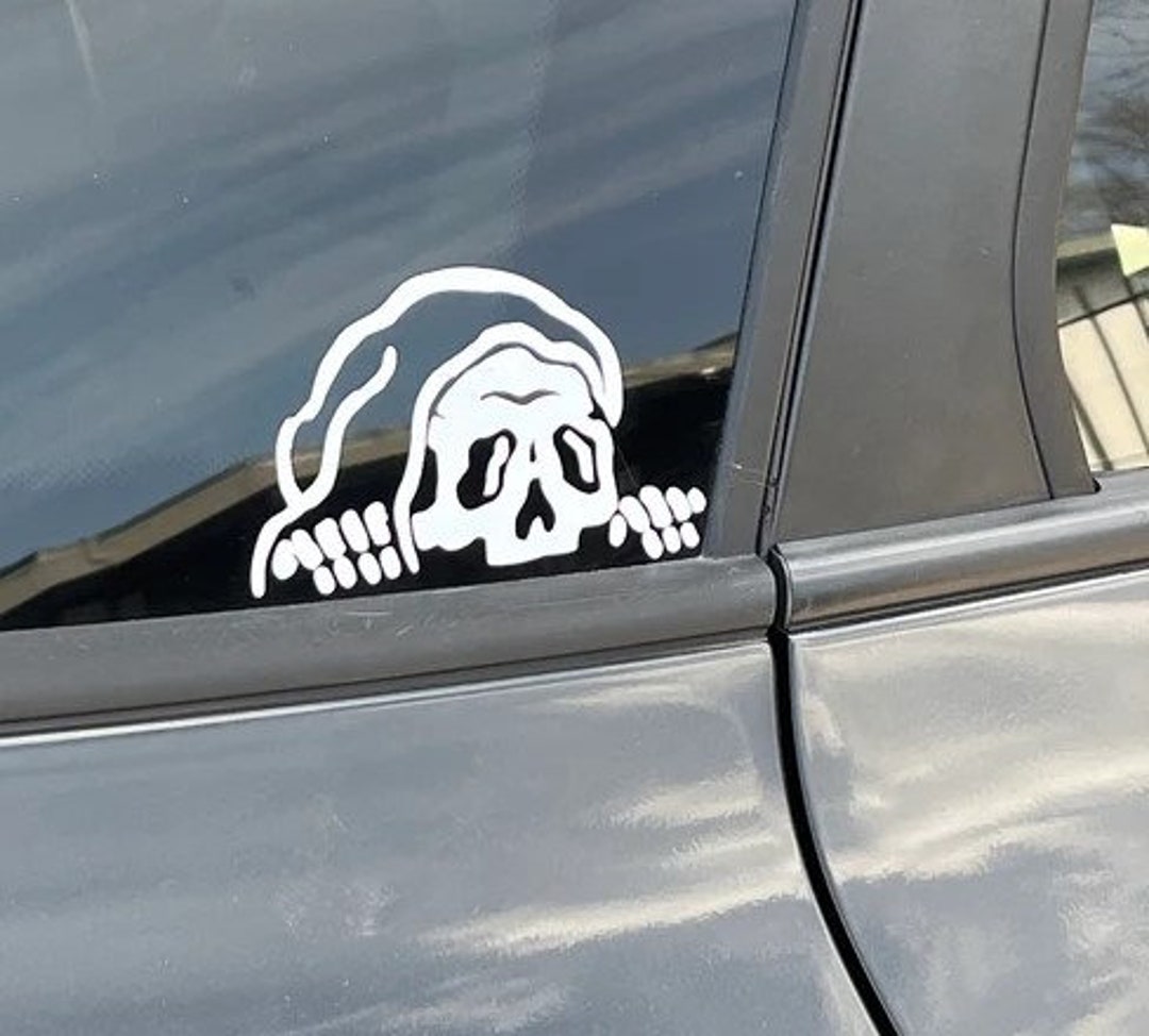 Car Stickers - Car Decals - Vinyl Decals - Halloween - Grim Reaper ...
