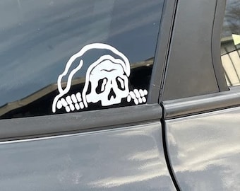 Car Stickers Car Decals Vinyl Decals Halloween Grim Reaper Lurking ...