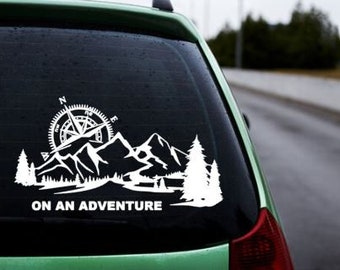 Anchor Compass Decal Car Decal Laptop Stickers - Etsy