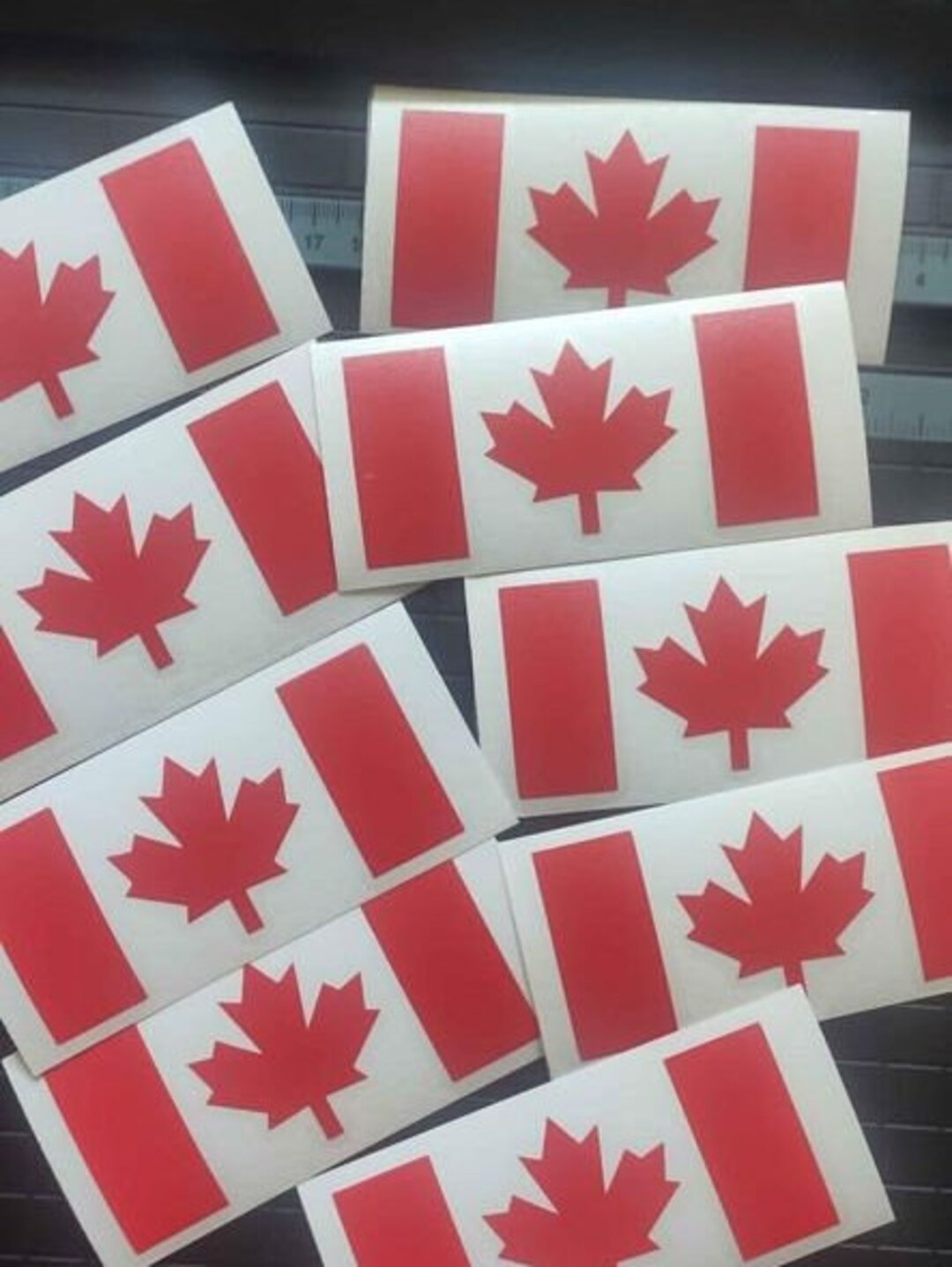 Pack of 5 Canadian Flag Decal | Car Decal - Etsy Canada