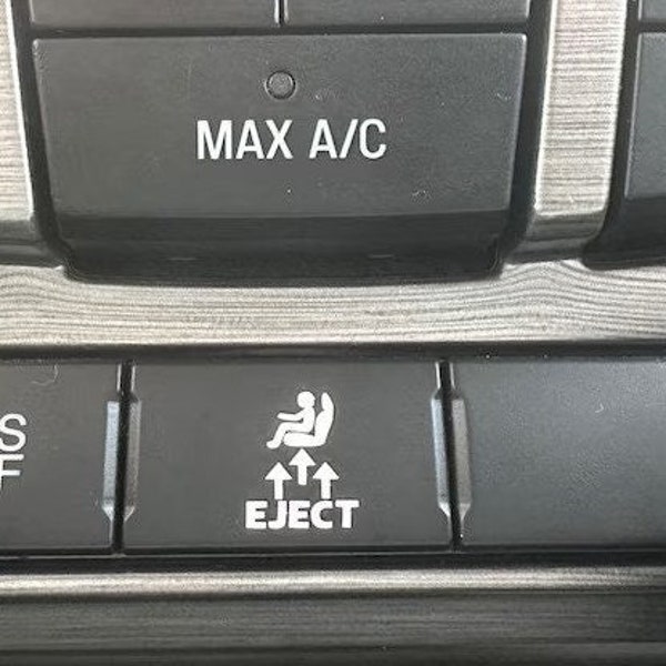 Seat Eject Car Sticker - Etsy