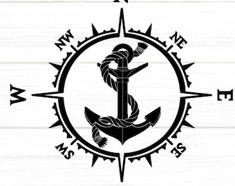 Viking Compass Decal Car Decal Laptop Stickers - Etsy