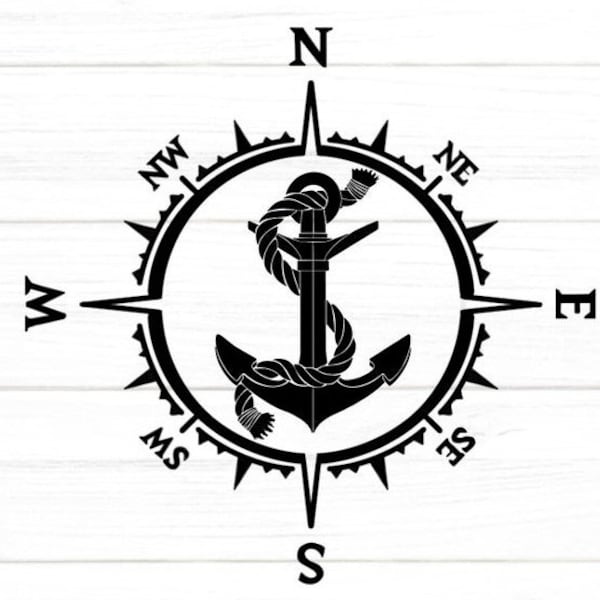 Anchor Sticker - Etsy