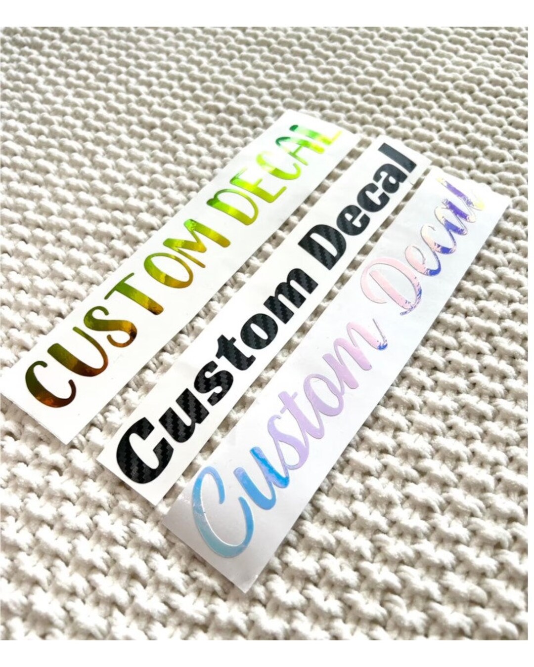 Custom Vinyl Decal Personalized Car Decal Carbon Fiber Decal Car Lover ...