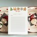 Christmas Cookies Recipe Card Template 4x6 3x5 5x7 Vertical Printable ...