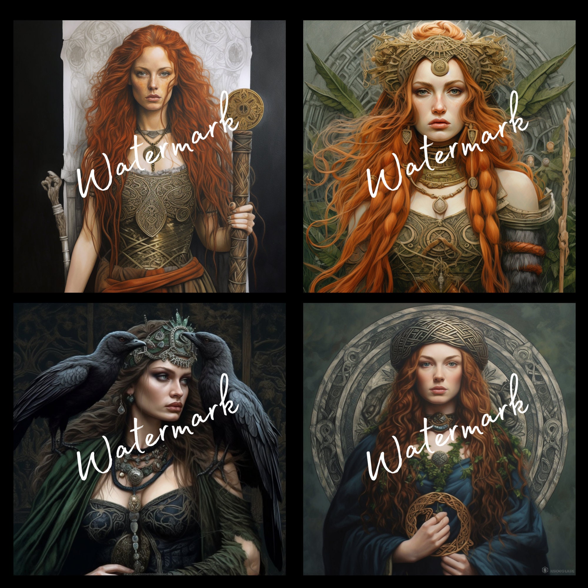 Celtic Gods Celtic Goddesses Celtic Mythology for Social Media Instant ...