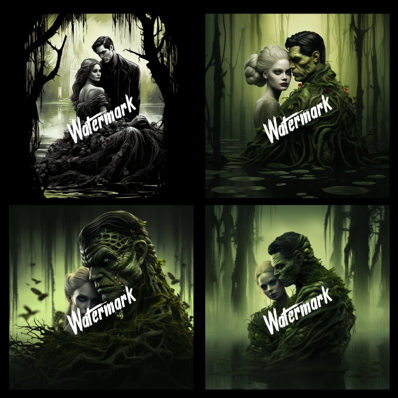 Classic Movie Monster Instant Download Dracula Frankenstein Werewolf ...