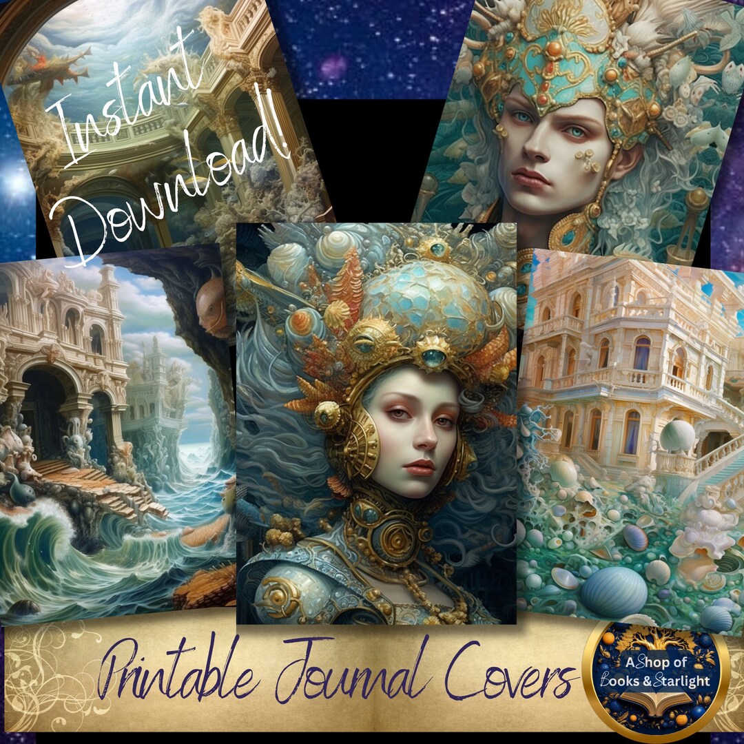 Faery Sea Court Kingdom Journal Covers for Fantasy Lovers Summer Court ...