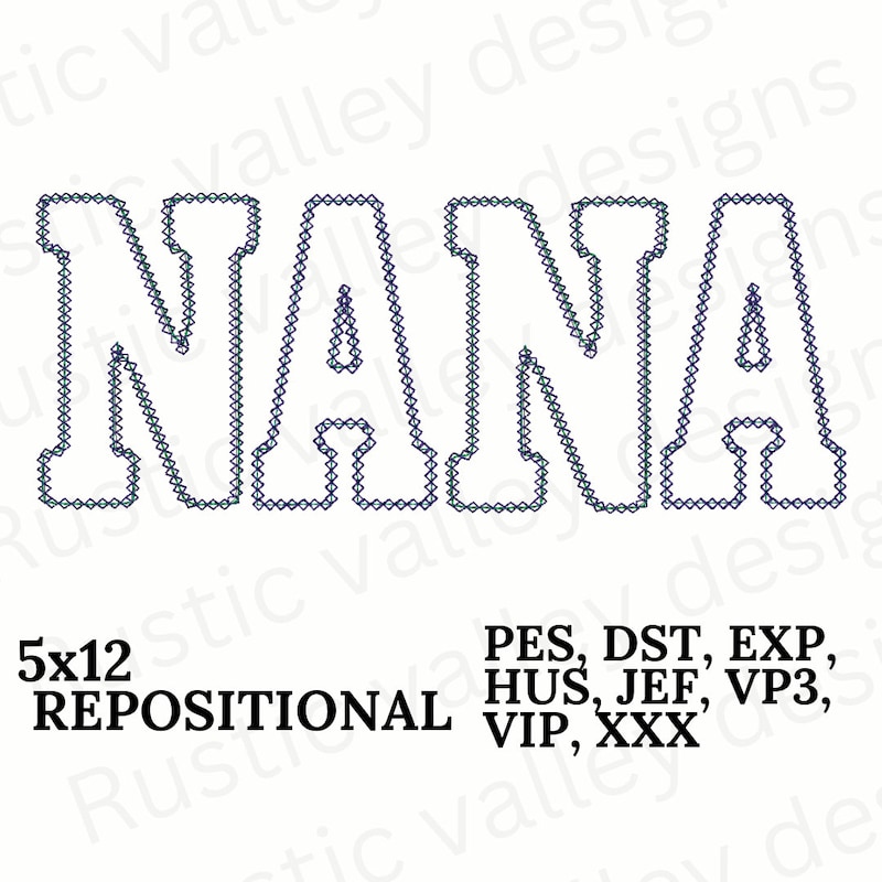 Nana Embroidery - Etsy