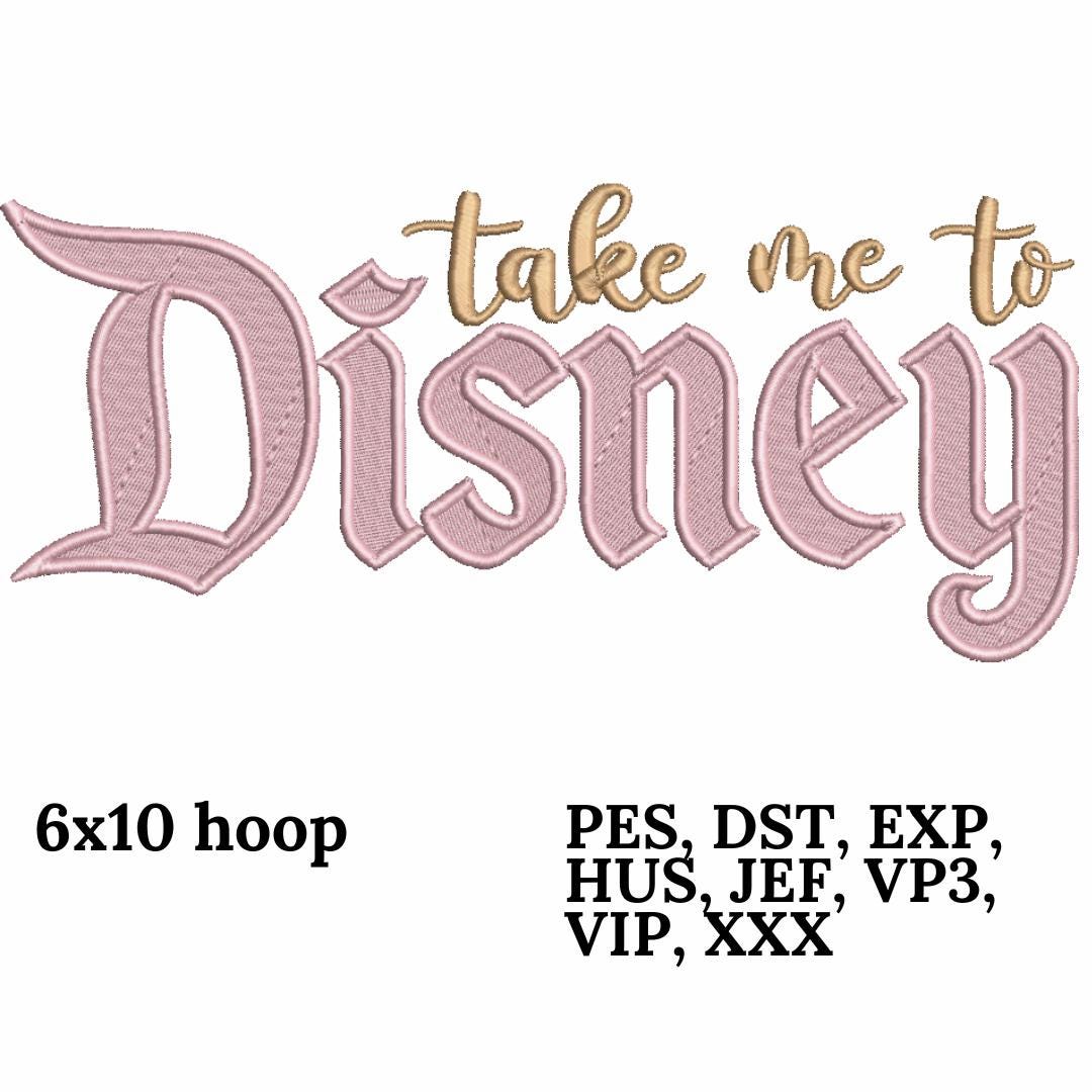 Disney Instant Machine Embroidery Design, Gift for Her, Instant ...