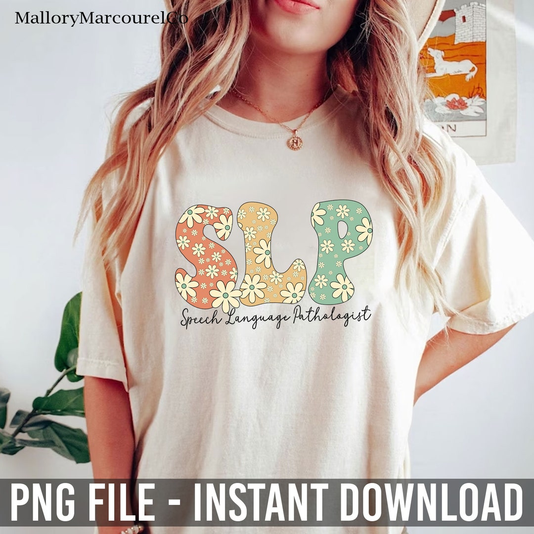 SLP Speech Language Pathologist Png Speech Language - Etsy