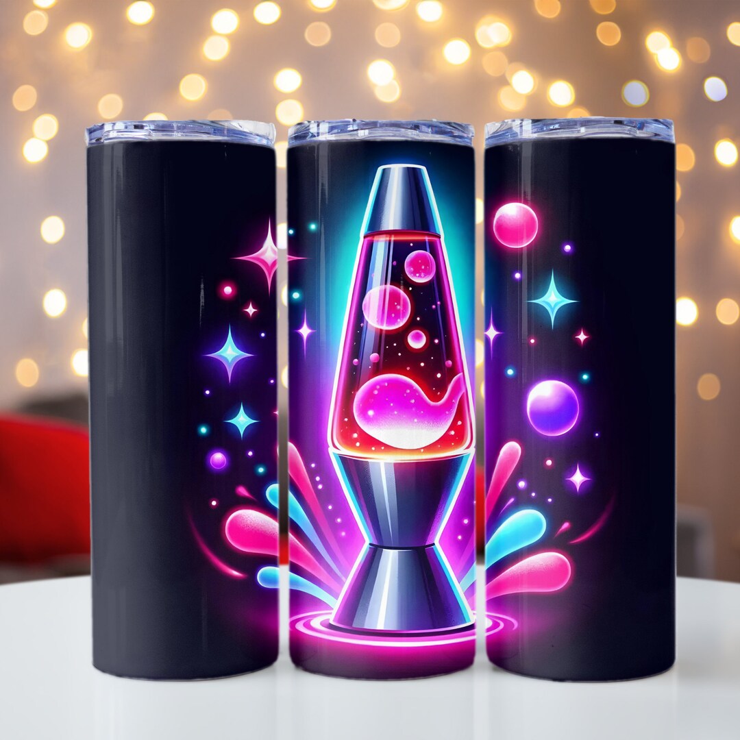 Retro Pink Lava Lamp Png, Lava Lamp Tumbler Wrap, Celestial Lava Lamp ...