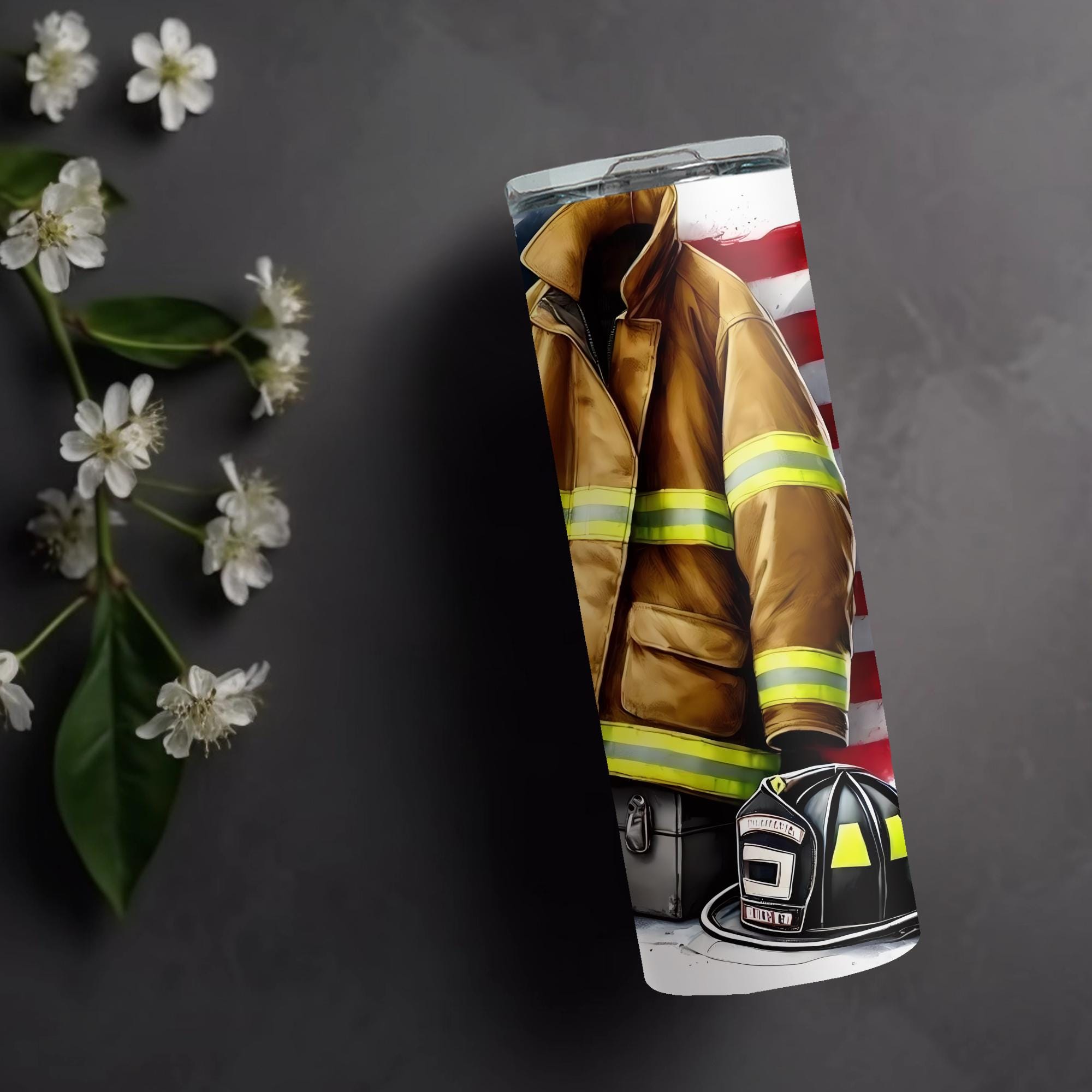 Firefighter Tumbler Wrap, Firefighters Equipment PNG, Firefighter USA ...
