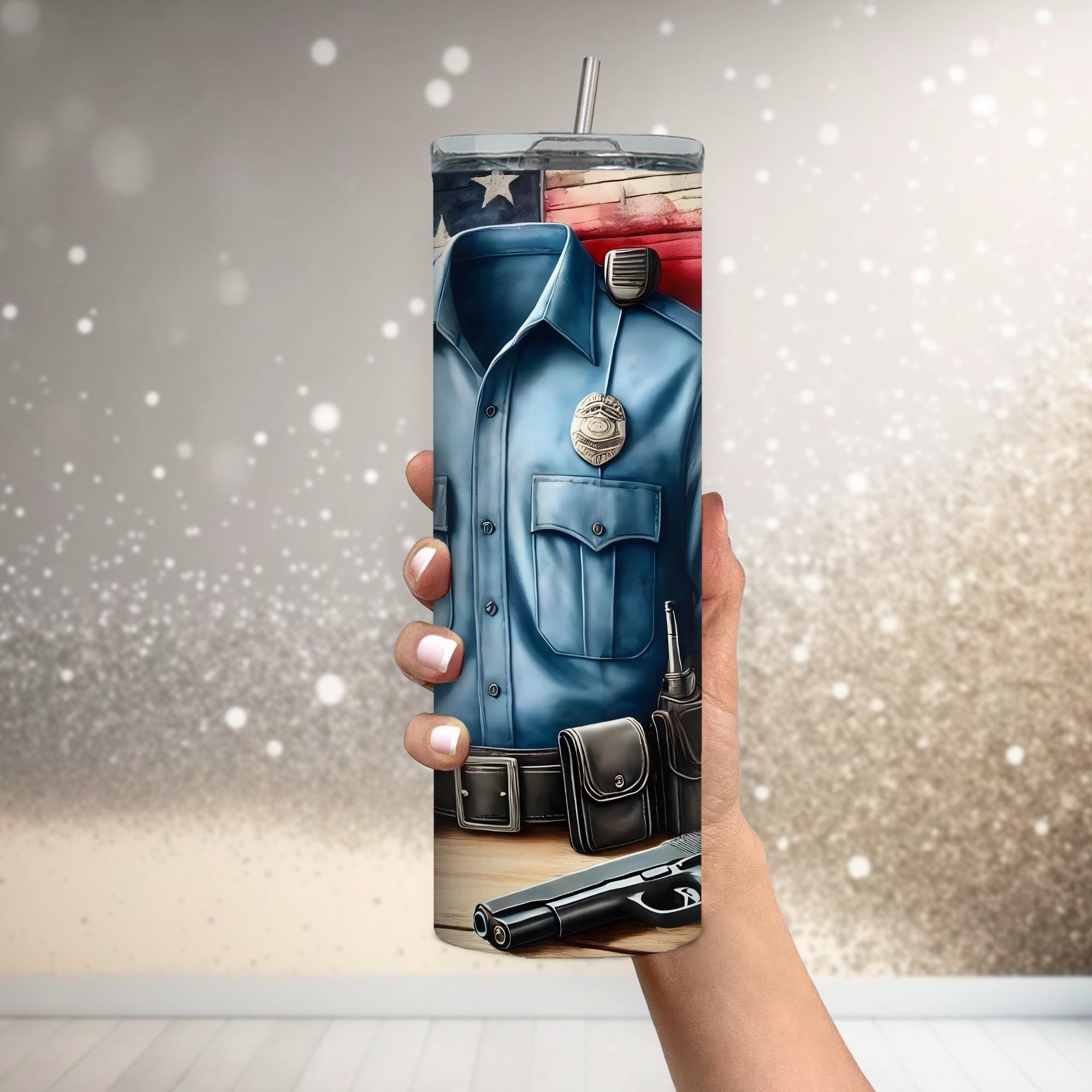 Police Officer Equipment PNG, Police Tumbler Wrap, Police Gear ...