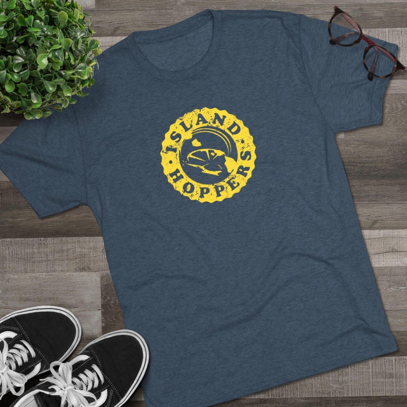 Magnum PI Tee Island Hoppers Yellow Logo (8 Colors) - Etsy