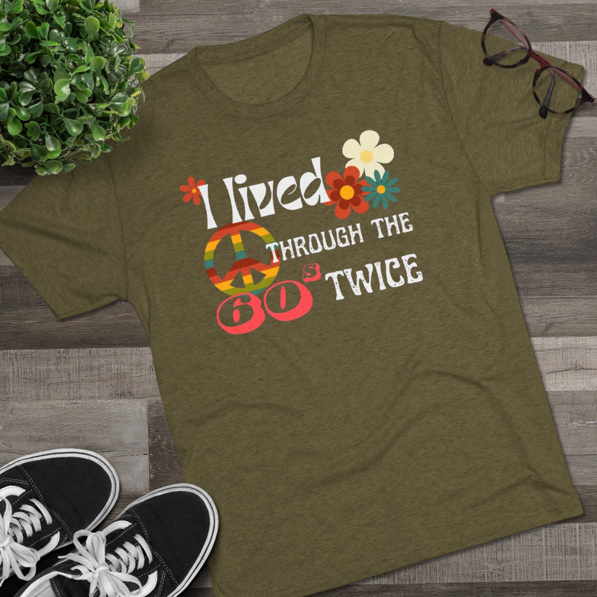 1960s Retro Tshirt (5 Colors) - Etsy