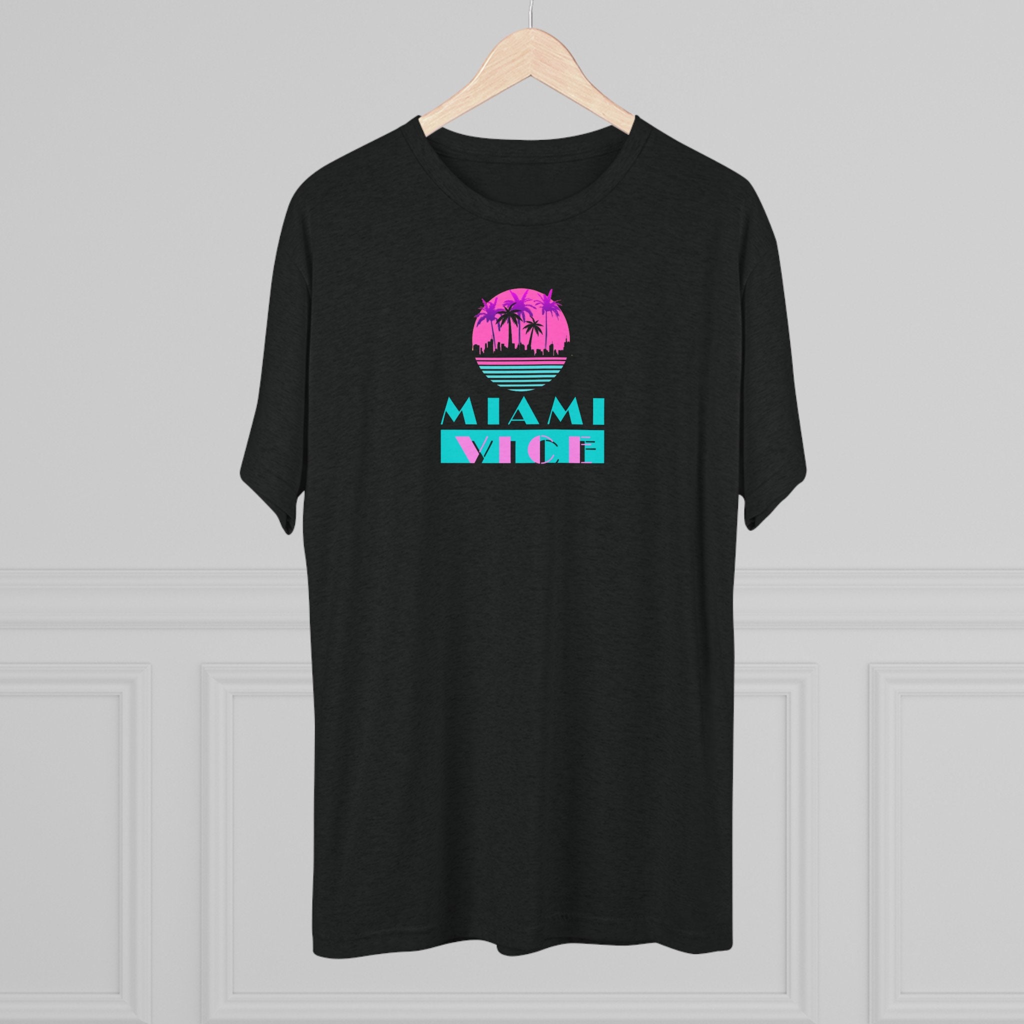 Miami Vice Retro Tshirt (3 Colors) - Etsy