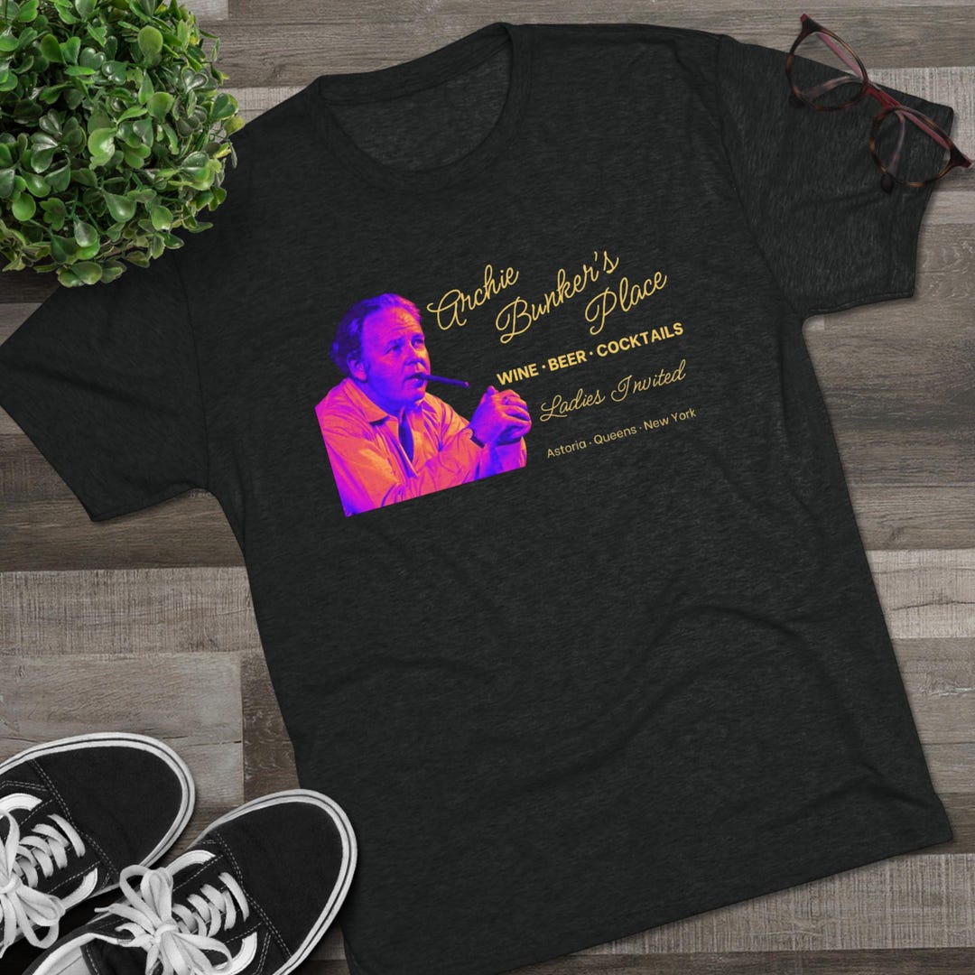 Archie Bunker Tee Archie's Place (4 Colors) - Etsy