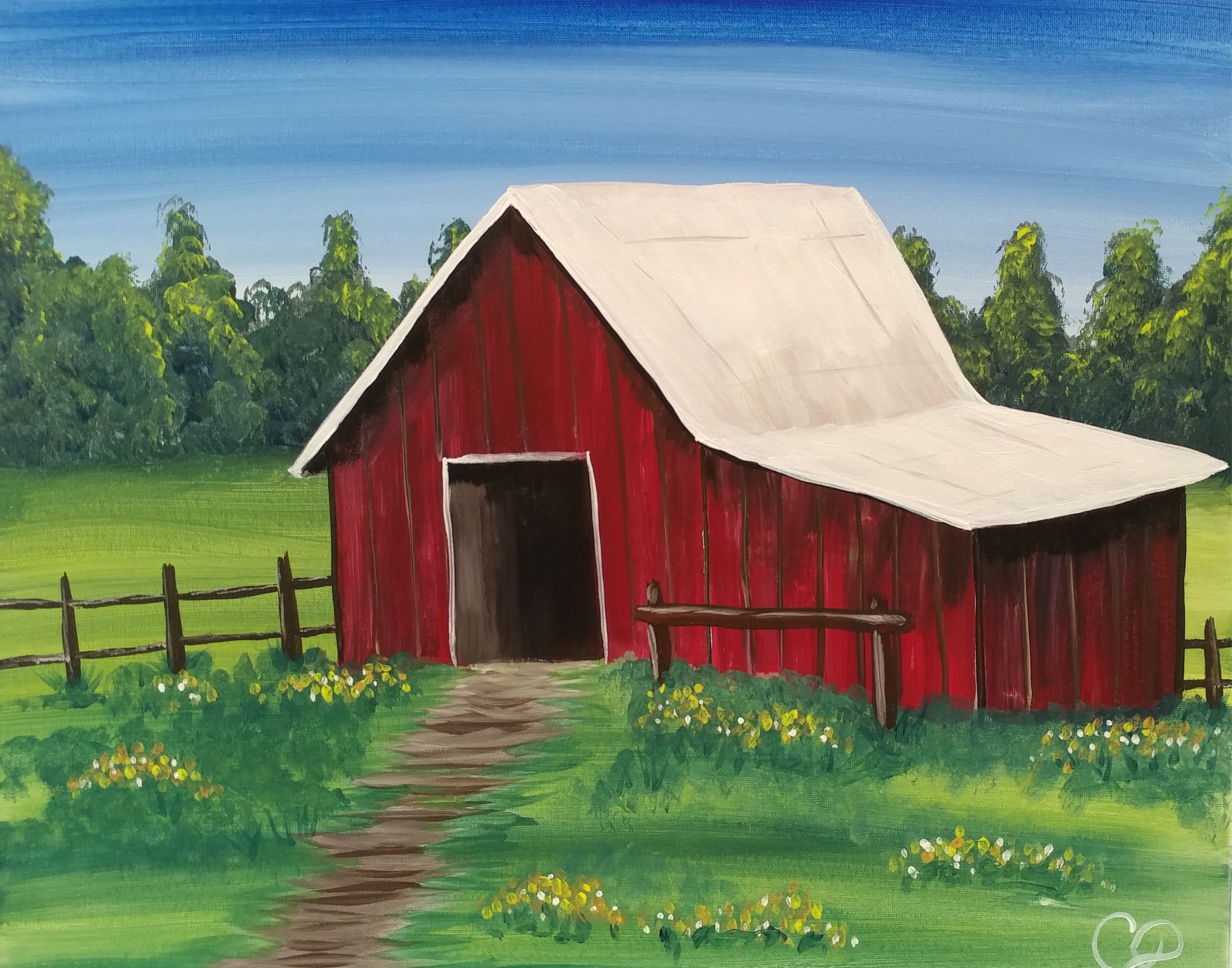 Red Barn 14 X 11 Printable Download, Print, Gift - Etsy