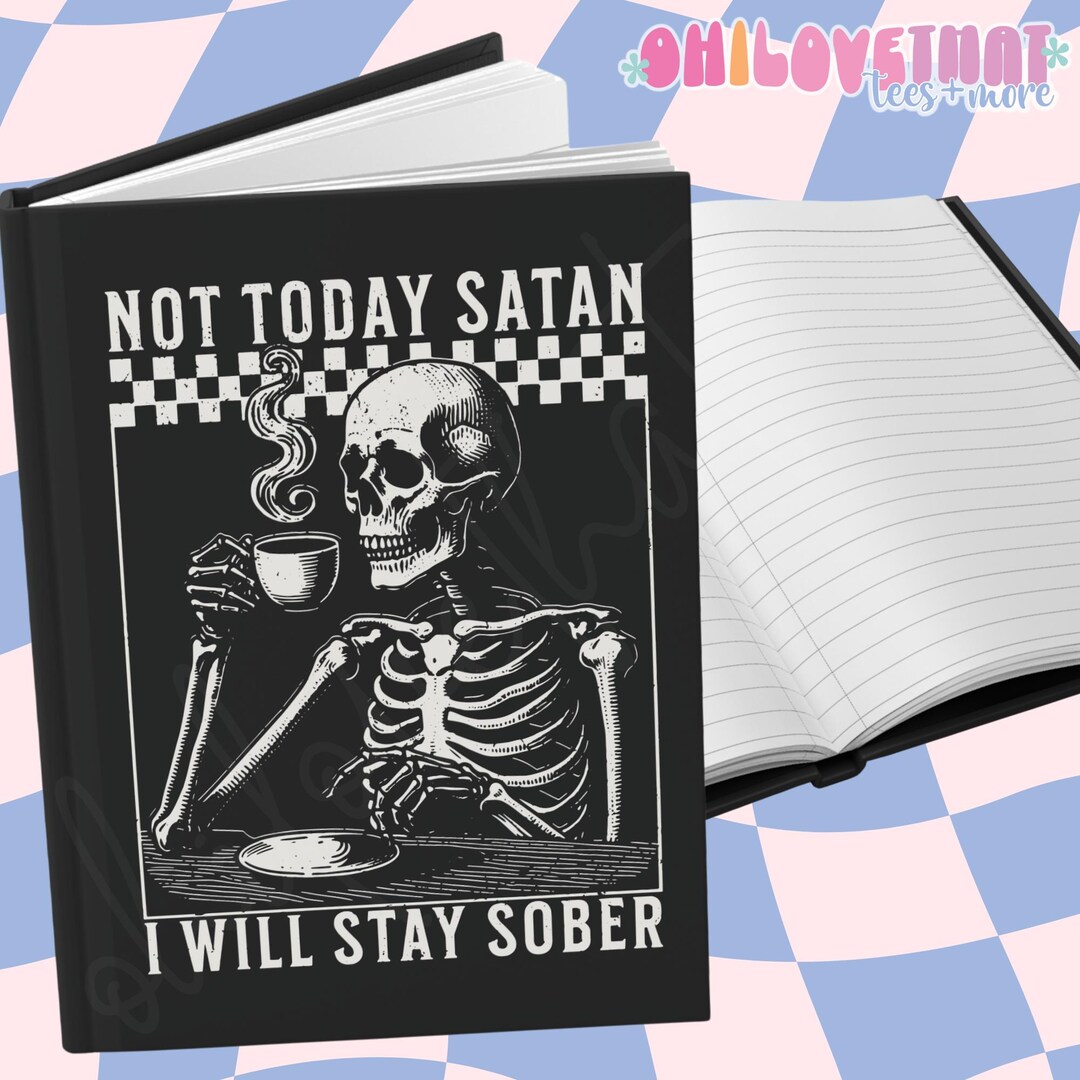 Therapy Journal AA NA Sobriety Gift Sober Reflection & Self Care ...