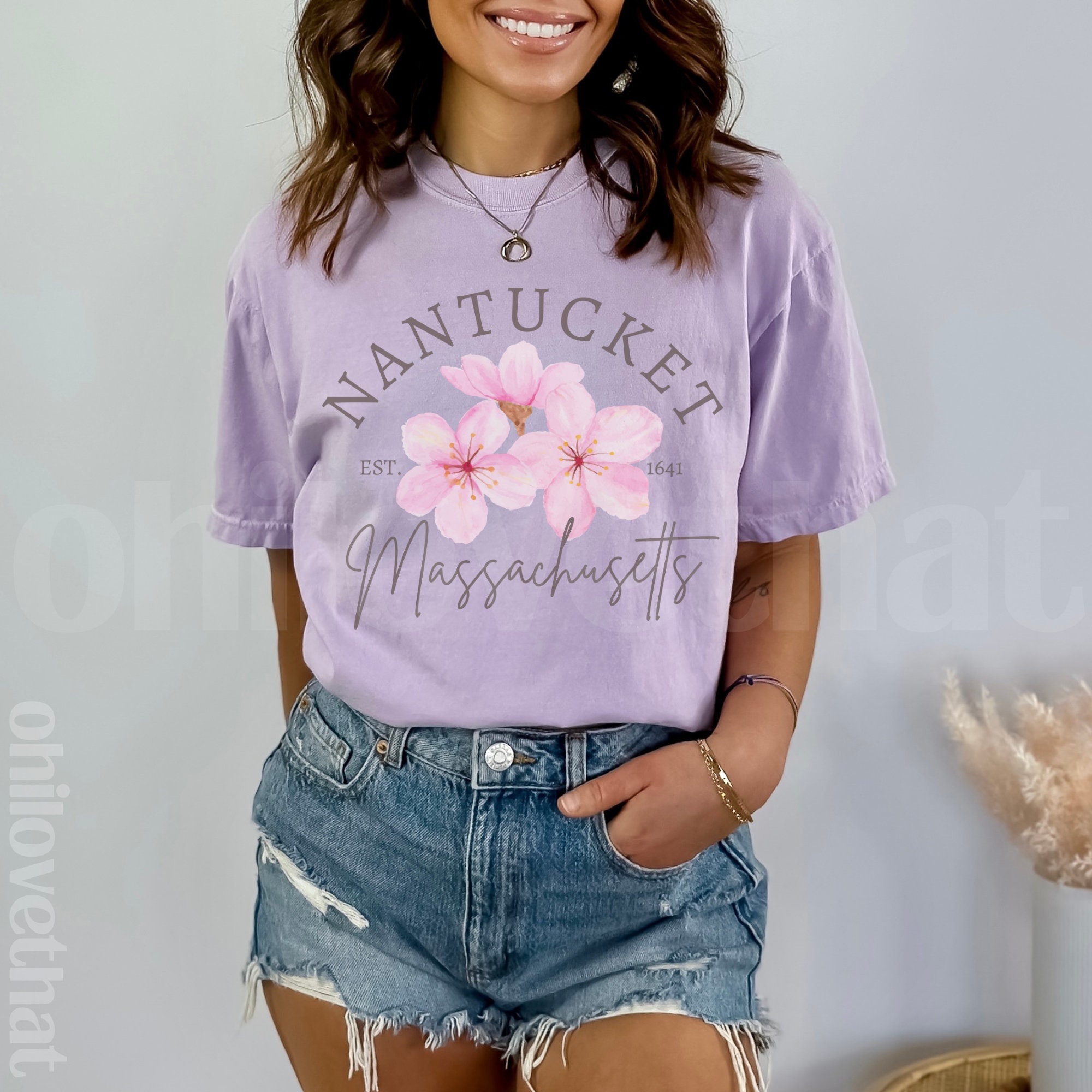 Nantucket Shirt Old Money Aesthetic Massachusetts Shirt Coastal Grandma ...