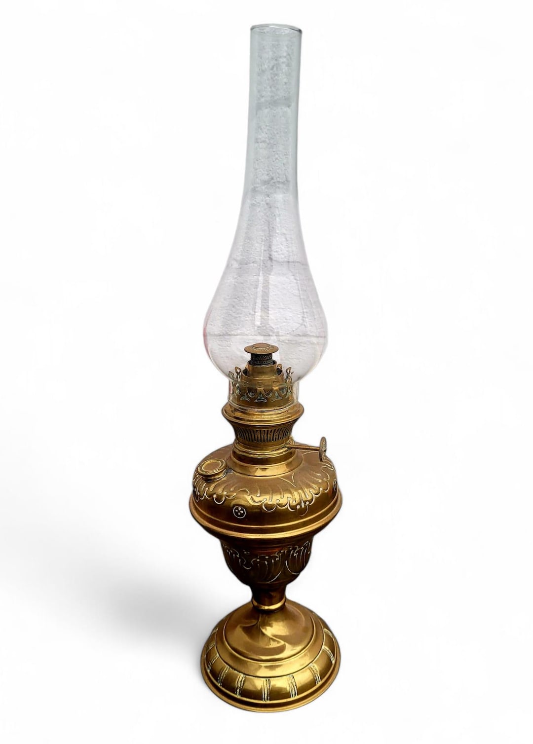 Antique 19th Century Oillamp From Lempereur and Bernard Brevete, Liège ...