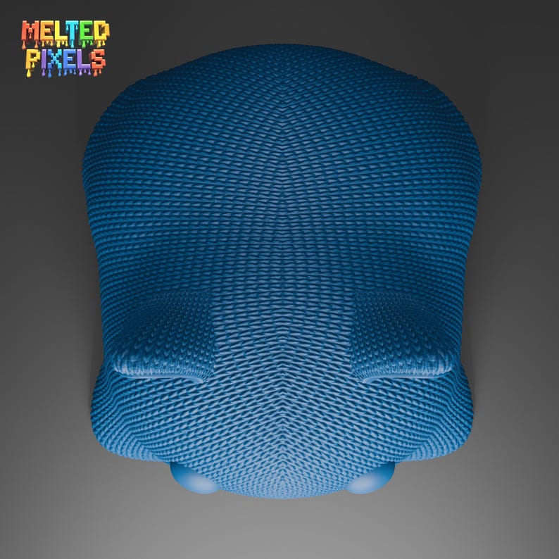 Knitted Cat 3D Model | STL & Color 3MF Files for 3D Printing | Plushy ...