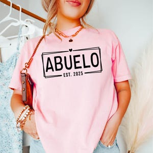 Abuelo Png Svg, Abuelo Est 2025 Png, Promoted to Grandpa Png, New ...