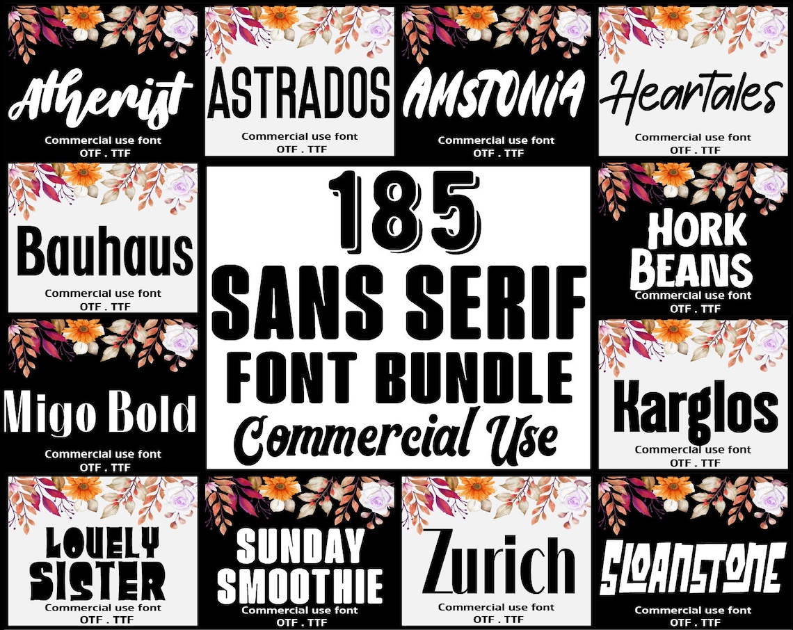 1000 Fonts Bundle, Script Fonts, Craft Fonts Pack, Handwritten Fonts ...