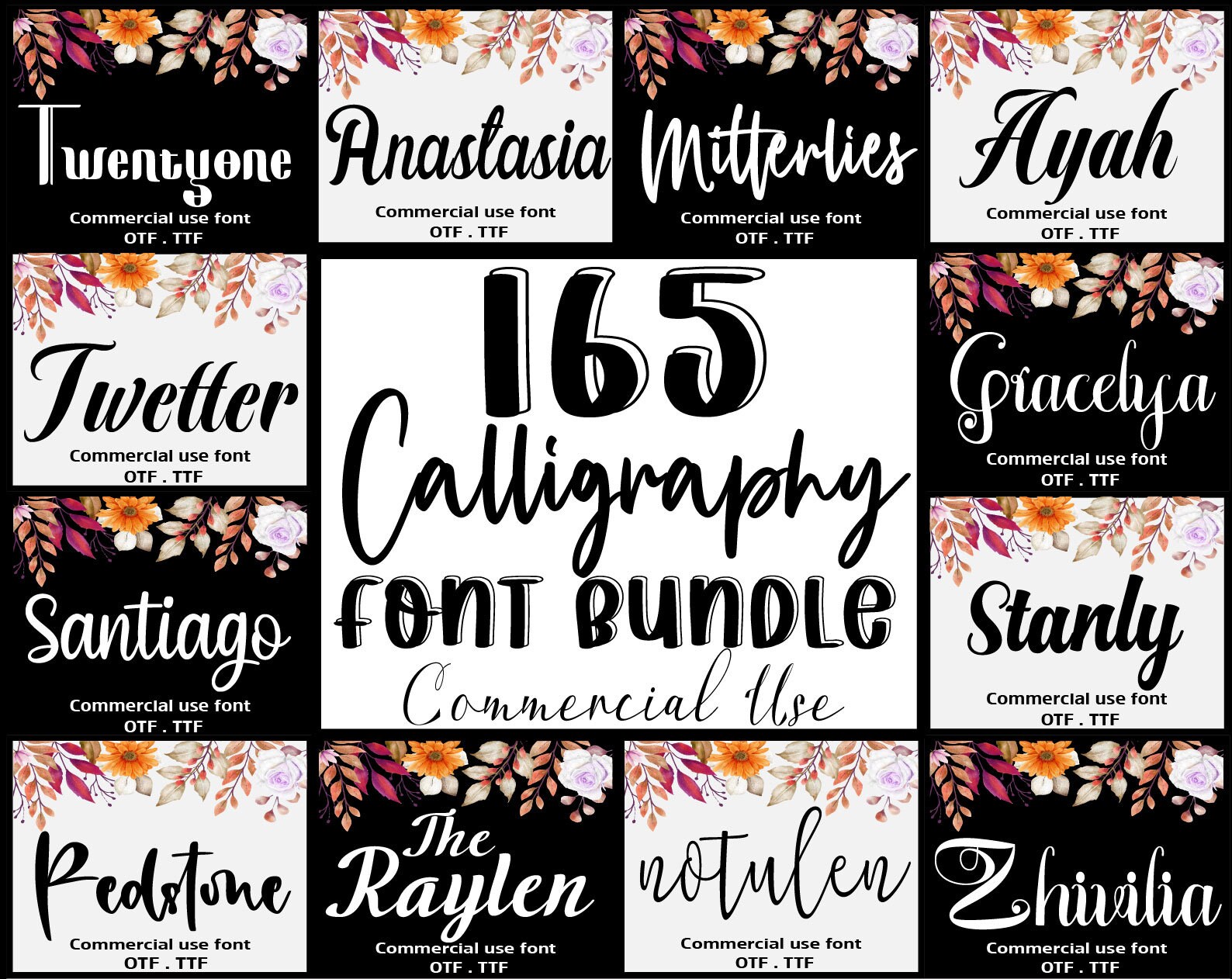1000 Fonts Bundle, Script Fonts, Craft Fonts Pack, Handwritten Fonts ...