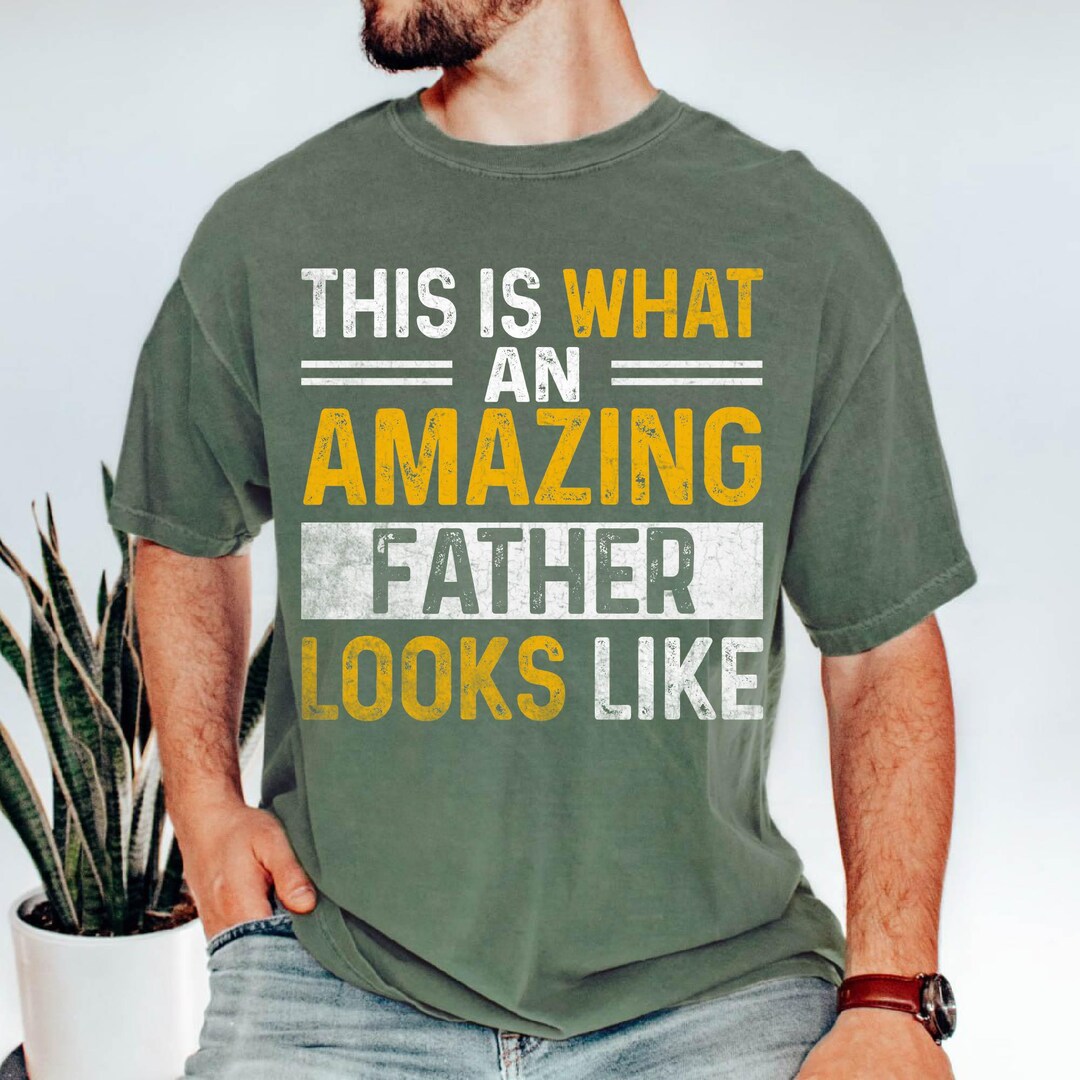 This is What an Amazing Dad Looks Like, Dad Png Svg, Dad Est 2026 Png ...