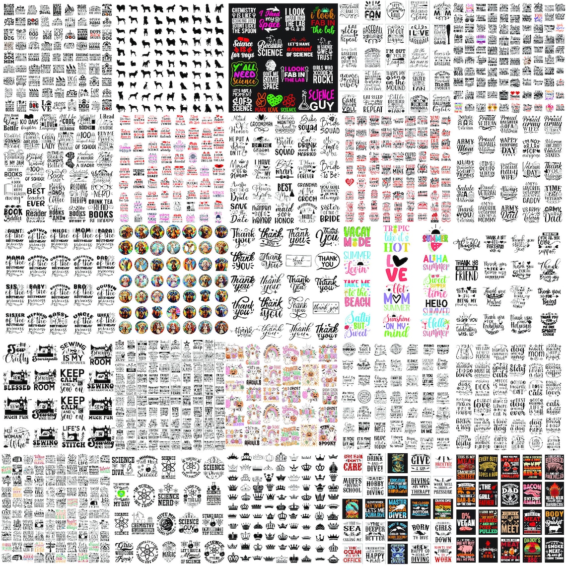 Whole Shop Bundle Svg, Entire Store Mega Svg Bundle, Svg Files for ...