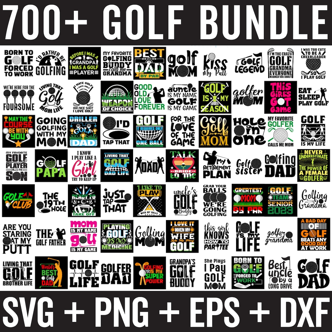 Golf Svg Bundle, Golf Svg Png, Golfing Svg Bundle, Golfer Png Bundle ...