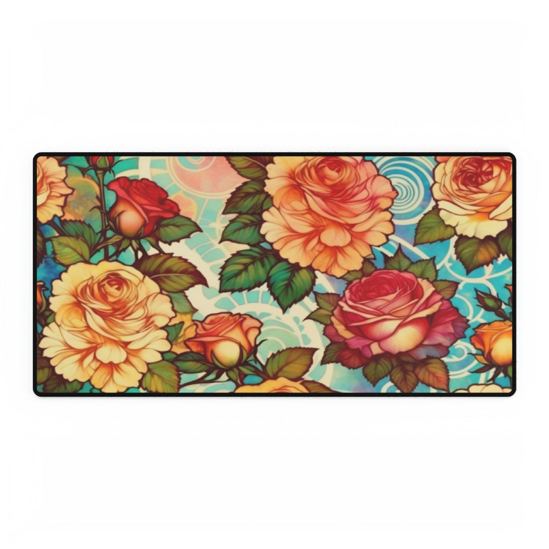 Roses Large Gaming Mouse Pad - Etsy