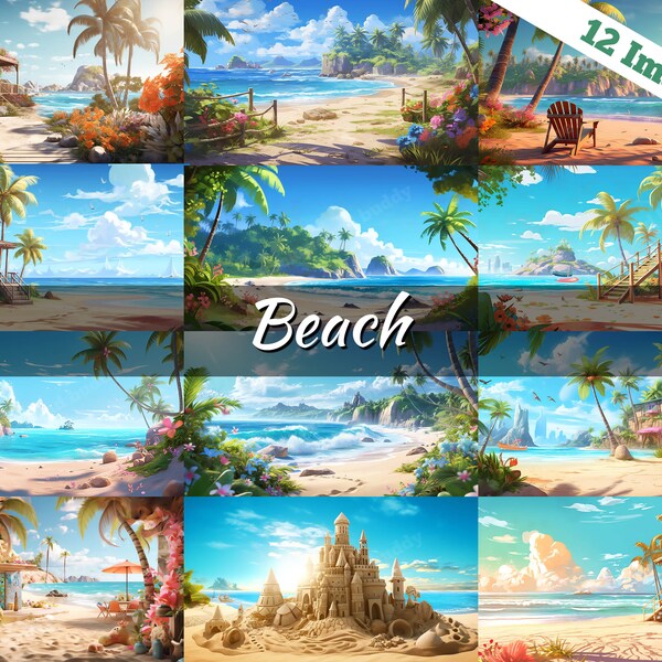 Vtuber Background Ocean - Etsy