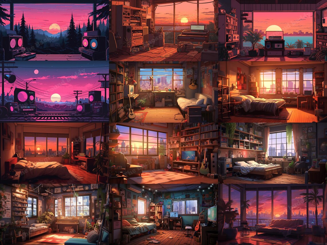 Vtuber Background Stream Room Background Vtuber Room - Etsy Canada