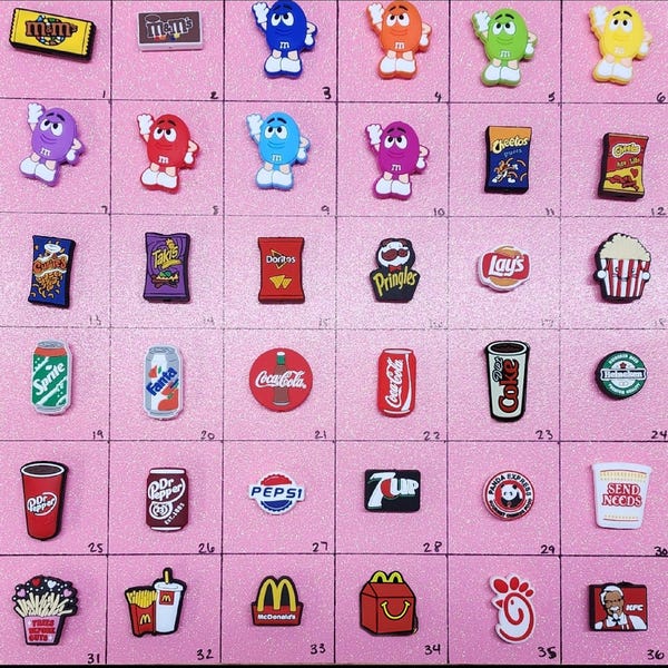 Beaded Keychain Food - Etsy