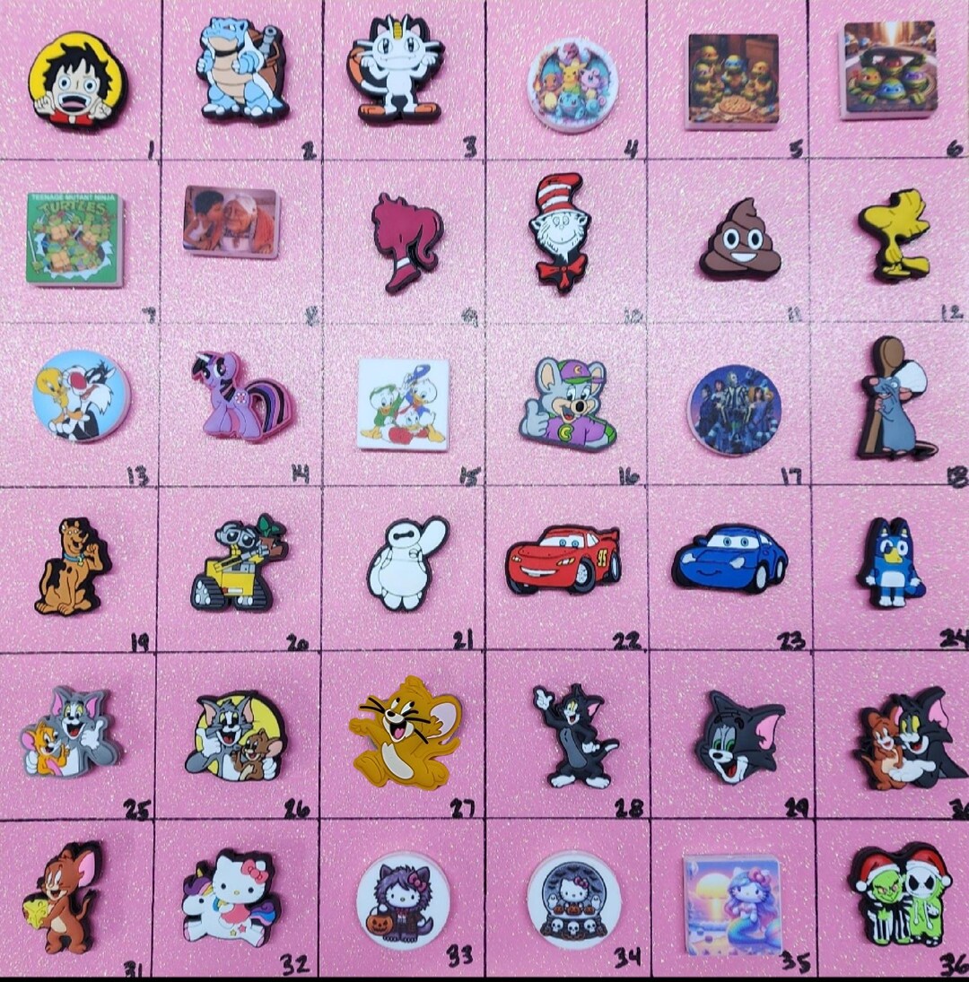 Character Silicone Focal Beads: DIY Crafting Charms - Etsy