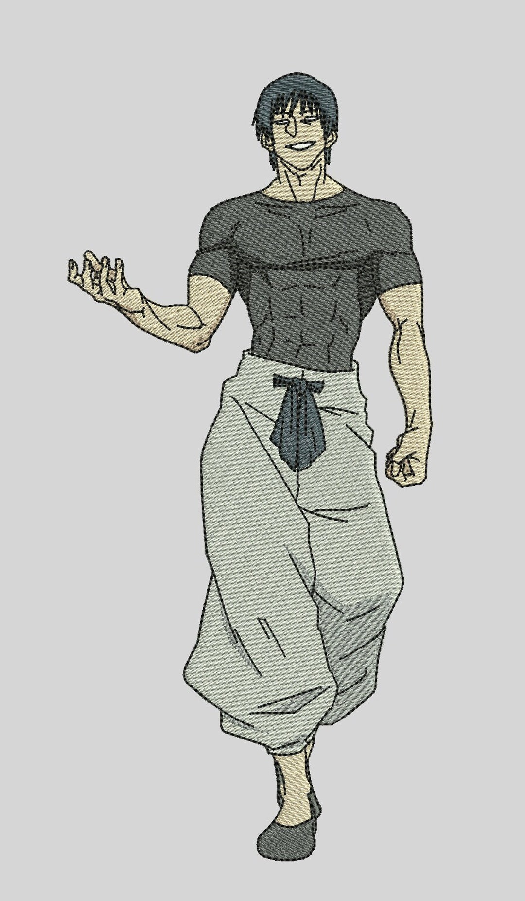 Toji Zenin Jujutsu Kaisen - Etsy