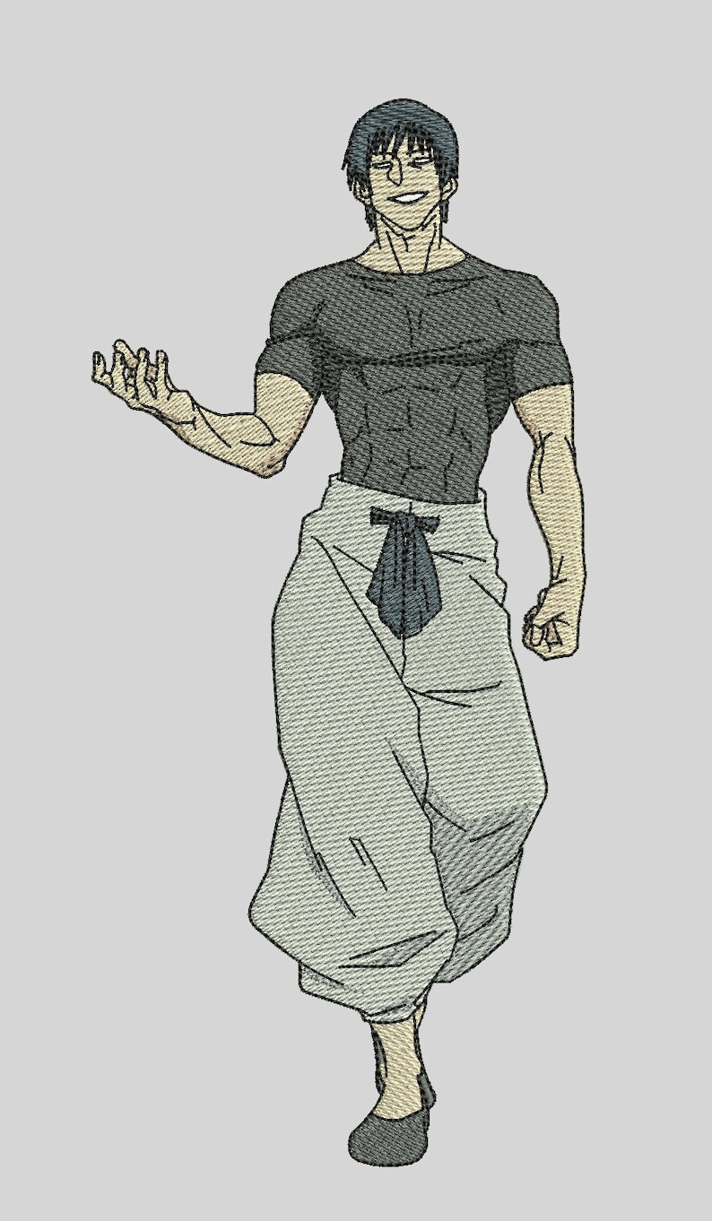 Toji Zenin Jujutsu Kaisen - Etsy