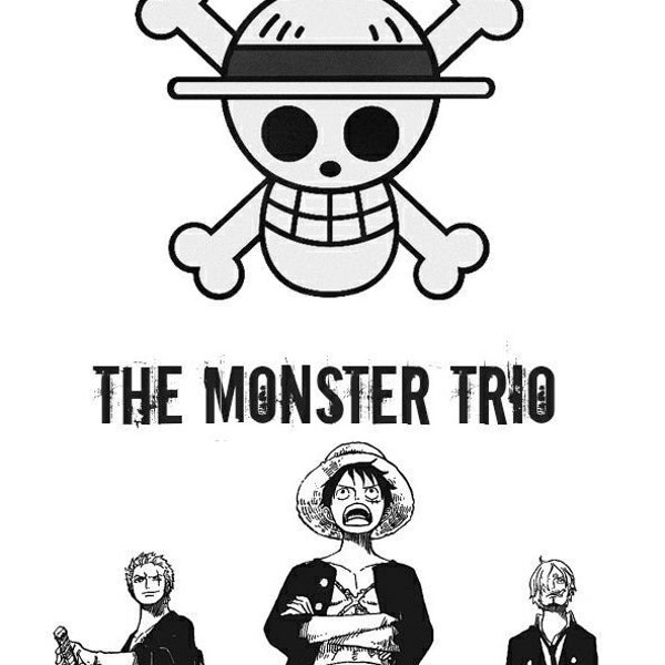 One Piece Monster Trio - Etsy