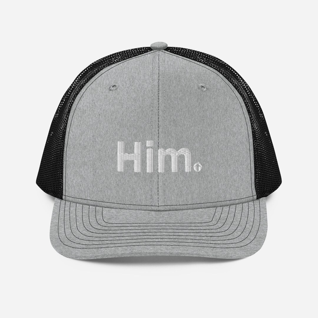 The "him." Trucker Cap - Etsy