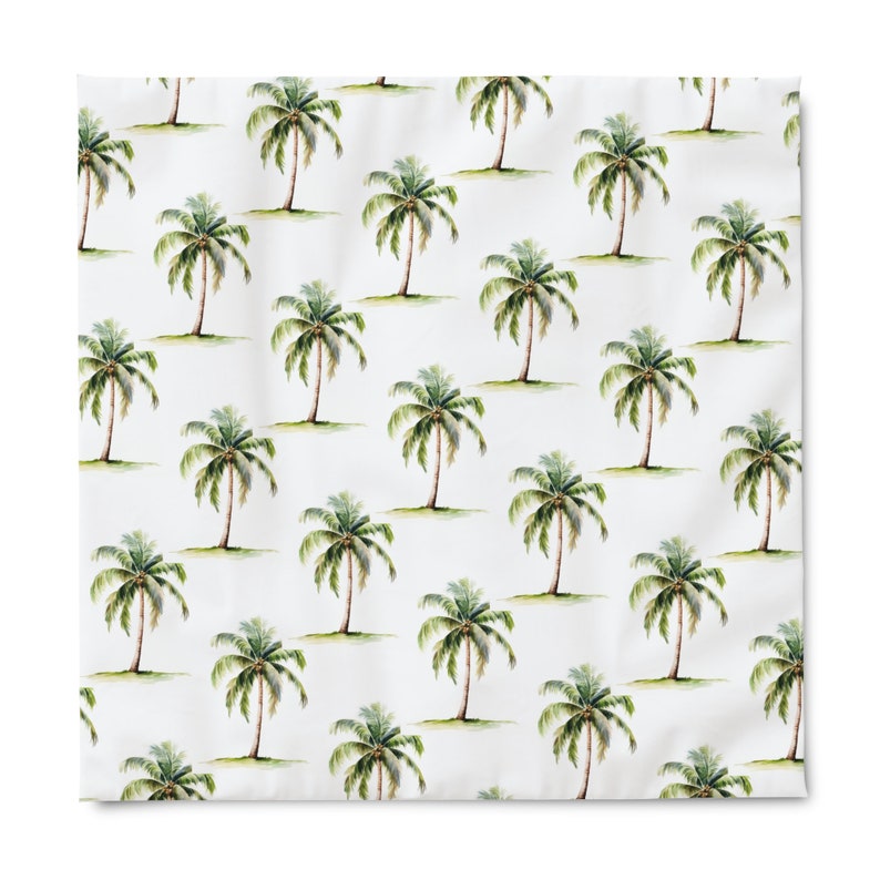 Palm Tree Duvet Cover Bedspread, Palm Tree Duvet, Bedding for Home ...