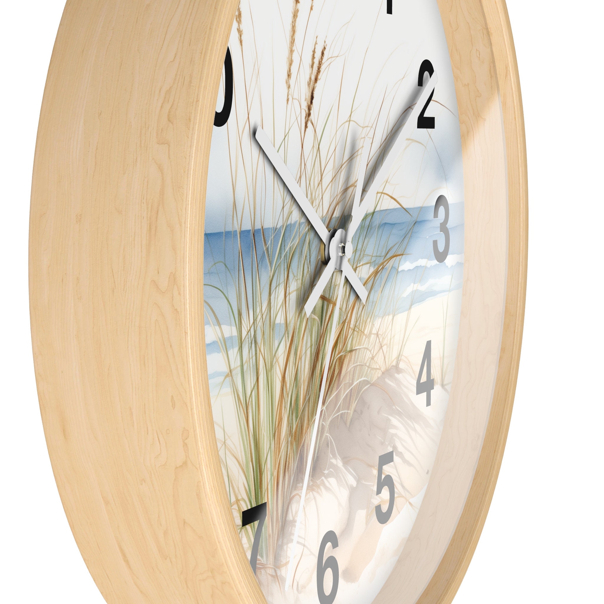 Beach Wall Clock, 10 Inch Diameter, Tropical Clock, Florida Clock ...