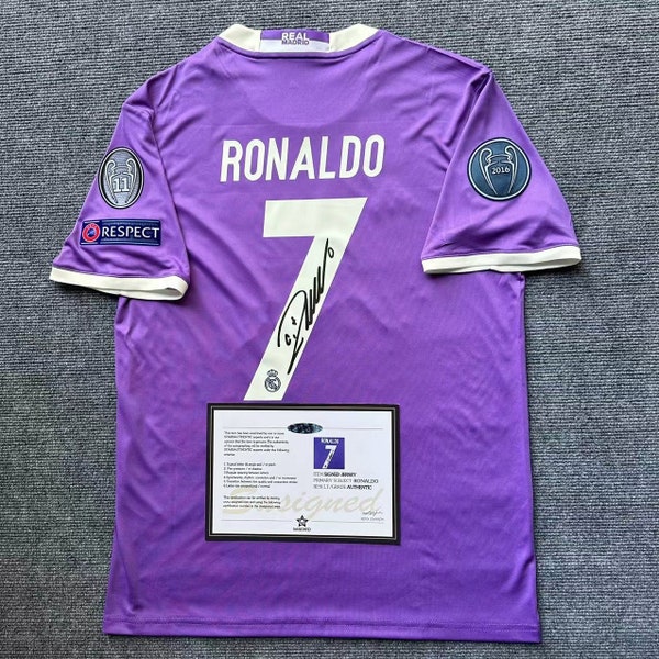 Cristiano Ronaldo Purple Jersey - Etsy