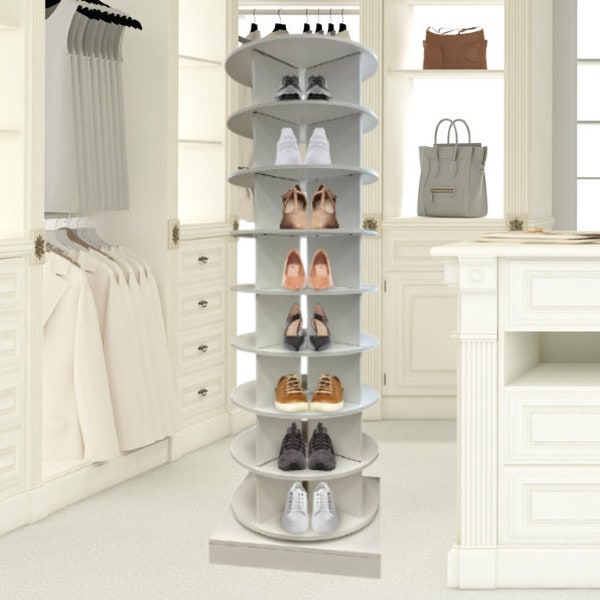 Spinning Shoe Rack - Etsy