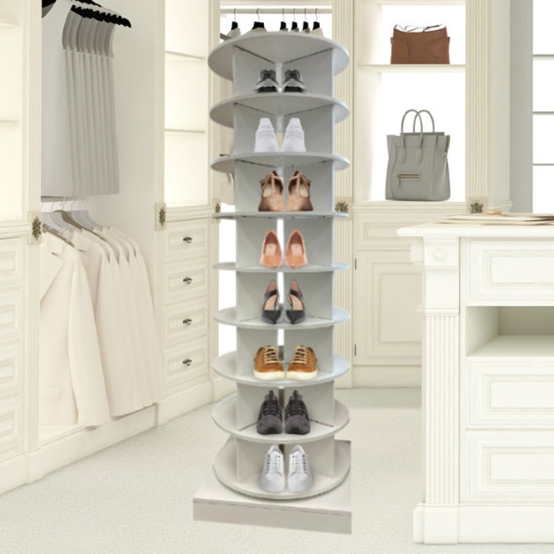 Spinning Shoe Rack - Etsy