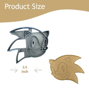 Cookie Cutters Set of 5 Inspired by Sonic| Tails Dr Eggman Amy Rose ...