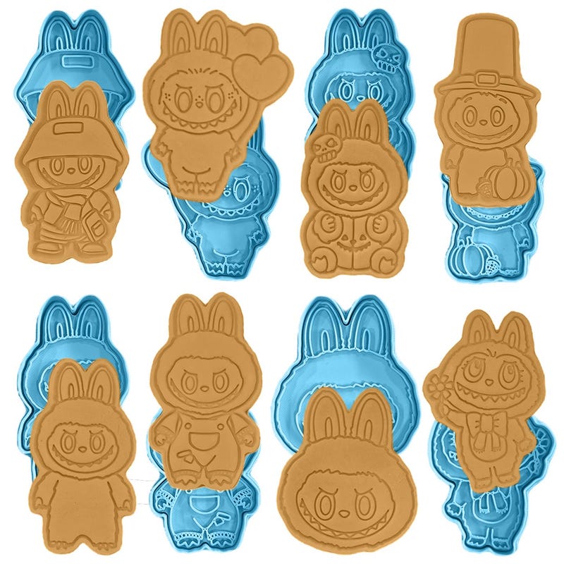 Labubu Clay Molds - Etsy