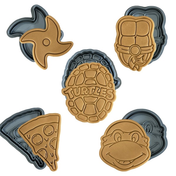 Ninja Turtle Cookies - Etsy